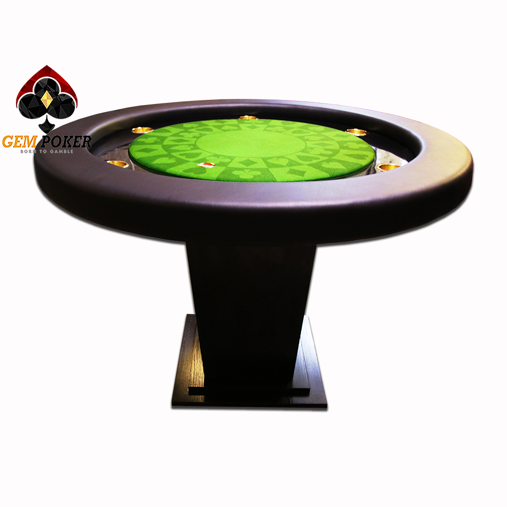 ROUND POKER TABLE - P48 I GEM POKER - Born to Gamble